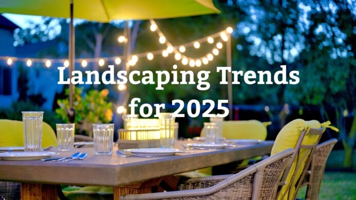 Landscaping Trends for 2025: What's "In" for Outdoor Living and Design - Whitehouse Landscaping